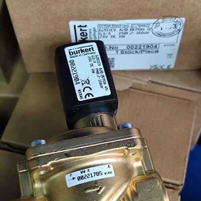 burkert宝德电磁阀6281EV00221904221904G34黄铜24vdc宝帝