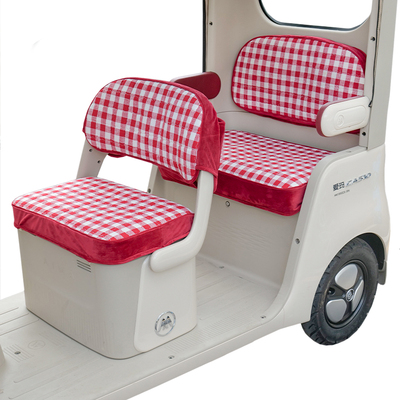 三轮车CA510棉麻坐垫四季通用