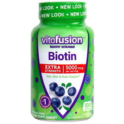 vitafusion生物素护发软糖