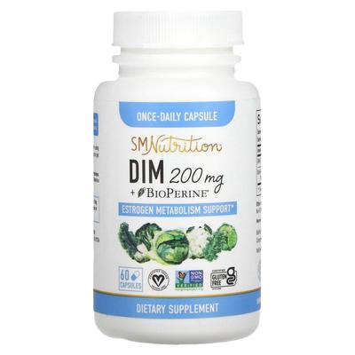 SMNutrition二吲哚甲烷+BioPerine胶囊平衡雌激素乳腺保护女性营