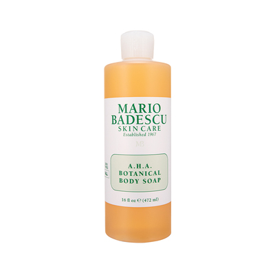 Mario Badescu AHA果酸沐浴露472ml去角质鸡皮祛痘控油保湿沐浴乳