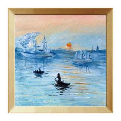 趣味礼物DIY立体浮雕油画油画