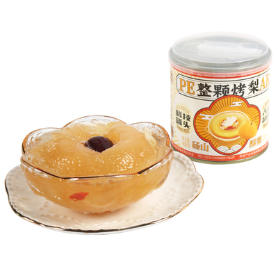 400克x2罐整颗烤梨银耳红枣烤梨
