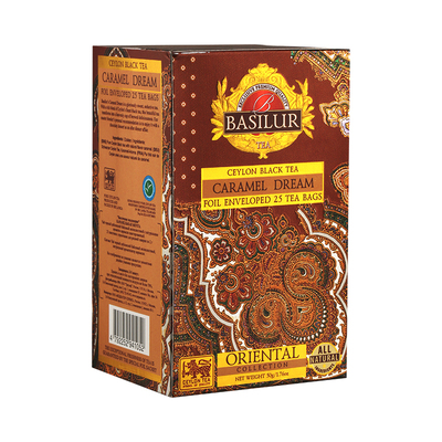 宝锡兰BASILUR东方焦糖味红茶包