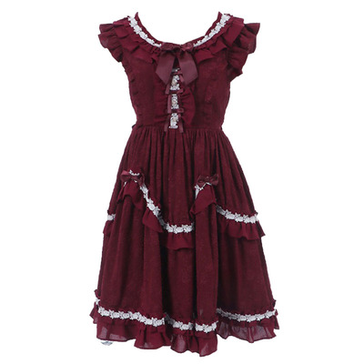 axesfemme宫廷风洛丽塔连衣裙