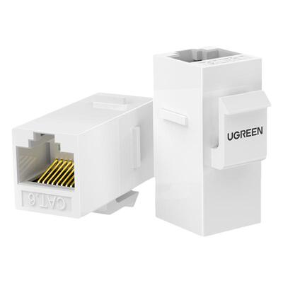 绿联六类千兆非屏蔽直通模块