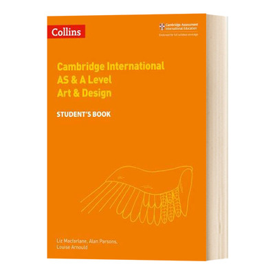英文原版 Cambridge Cambridge AS & A Level Art & Design Student’s Book 剑桥AS&A Level艺术与设计学生用书 英文版进口英语书