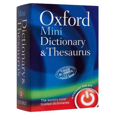 牛津大学出版 Oxford Mini Dictionary and Thesaurus 牛津迷你词典和同义词库