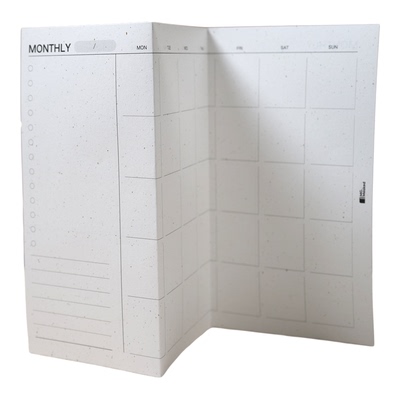 M5A7A6p月计划手帐活页替芯