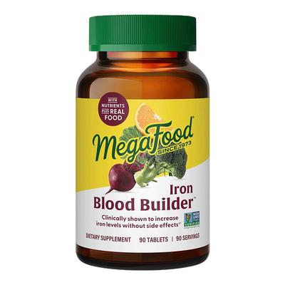 Megafood补铁片剂孕妇孕期补气血
