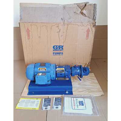 WEG 00158EP3E145TC Motor with GormanRupp GHC1DC3B Pump