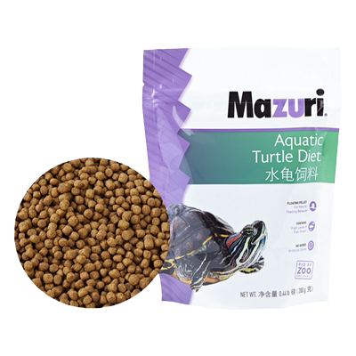 进口马祖瑞美国MAZURI水龟粮进口半水龟龟饲料缘喉蛋龟草龟巴西