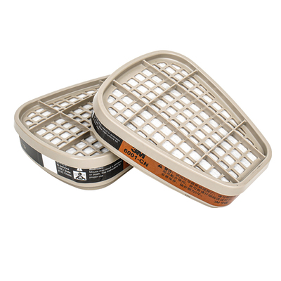 3M防毒面罩专用活性炭过滤毒盒