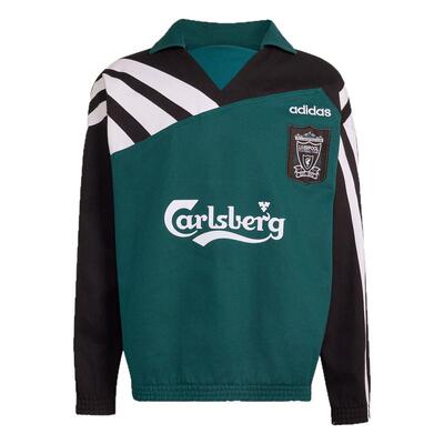 皇贝正品Adidas阿迪达斯利物浦95/96复刻运动休闲纯棉卫衣KA8106