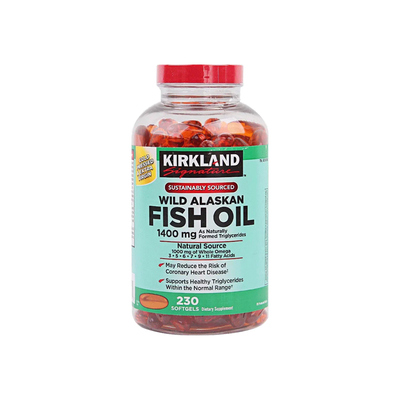柯克兰kirkland深海鱼油230粒