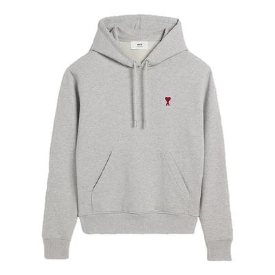 AMIPARIS红色爱心圆领卫衣