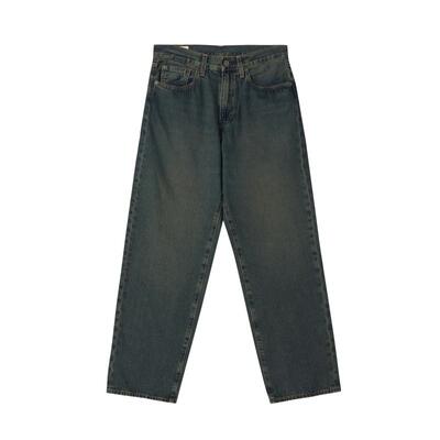 商场同款男士568宽松直筒牛仔裤