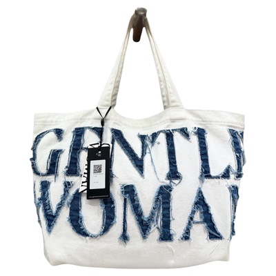 【现货】泰国正品代购Gentlewoman牛仔复古字母手拎单肩挎包包