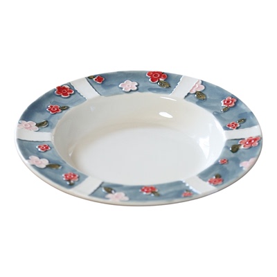 villatte astier de 手工黑陶土小碟小盘子水果盘adv法式复古餐具
