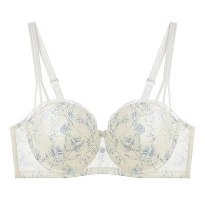 EMMAROSE薄款大码内衣胖mm大胸显小圆润上托聚拢收副乳防下垂文胸