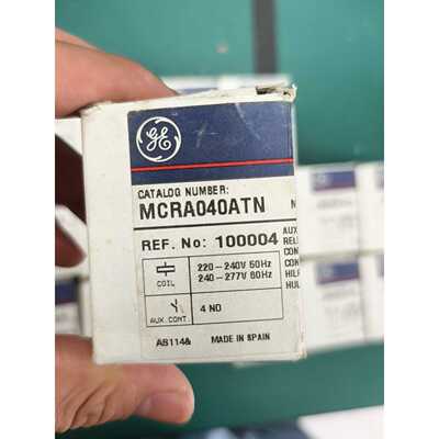 议价全新GE通用接触器MCRA040ATN西班牙原装进口线圈维修