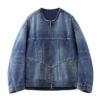 今年流行漂亮的复古设计感牛仔衣