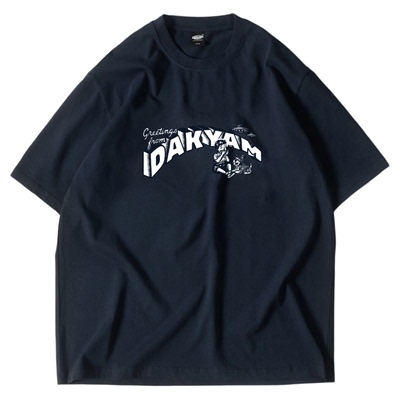 来自未来的信号印花短袖T恤