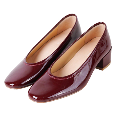 IORE理想矿石简洁舒适扁圆头单鞋