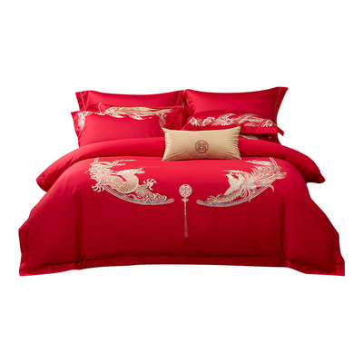 梦洁全棉喜庆新婚套件