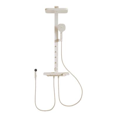 浪鲸钢琴键腰喷按摩淋浴花洒套装