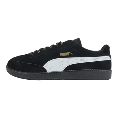 Puma/彪马正品9-TSUEDE新款男女黑白色休闲经典德训鞋406756-05