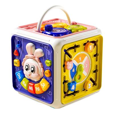 婴儿玩具多功能六面体手拍鼓