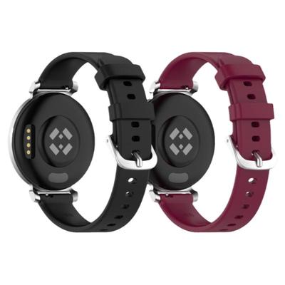 适用佳明Garmin Lily2表带Lily2 Active官方同款硅胶表带14mm表带新款时尚潮流个性女士替换腕带