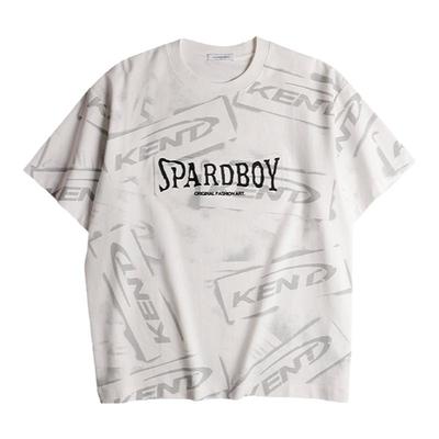 字母印花半袖美式高街情侣体恤