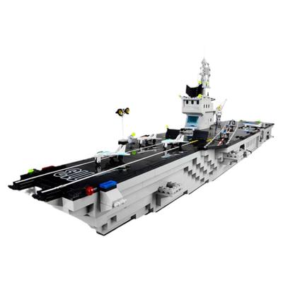 100cm福建号积木航空母舰模型