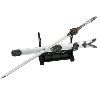 暗河传墨染江湖苏昌河鹤羽剑带鞘寸指剑金属兵器模型摆件玩具手办