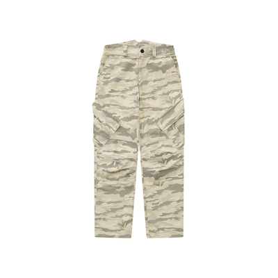 斜纹白迷彩战术工装裤