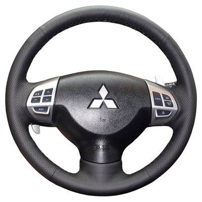 方向盘套手缝三菱劲炫翼神进口