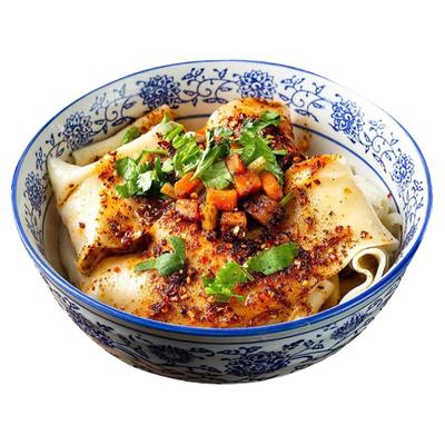 陕西西安裤带面多种口味自带调料