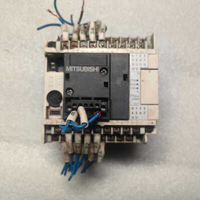 在线议价三菱PLC FX3GA-24MR-CM，功能正常，原装正品！