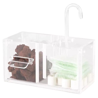 圆缸过滤器小型三合一上置过滤盒