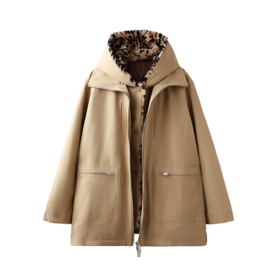 工装派克服连帽90绒鹅绒服外套