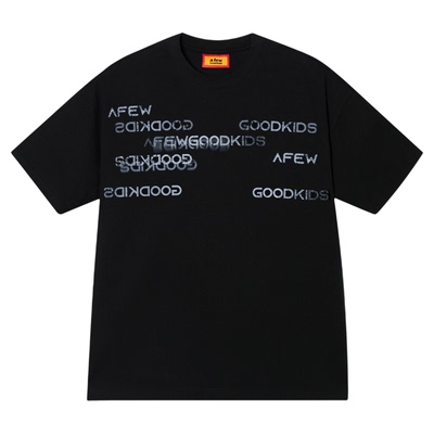 AFGK26SS不规则字母短袖T恤