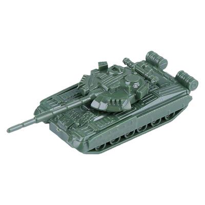可滑行主战坦克模型1比144成品