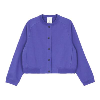 kleeklee环保棉毛圈针织布开衫