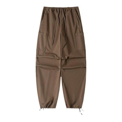 UNRETRO复古束脚降落伞工装裤