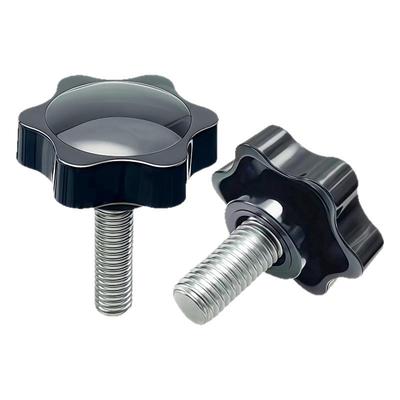 38#梅花手柄螺丝48#六角手拧旋钮