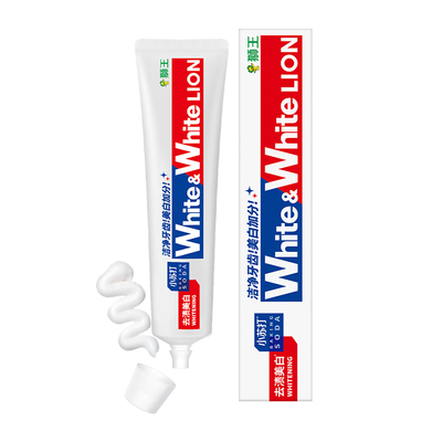 日本狮王大白牙膏WHITE小苏打