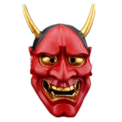 包邮万圣节珍藏版cosplay白鬼院凛凛蝶鬼头 新款树脂般若面具