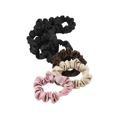 歌妮头绳经典百搭缎面小肠发圈